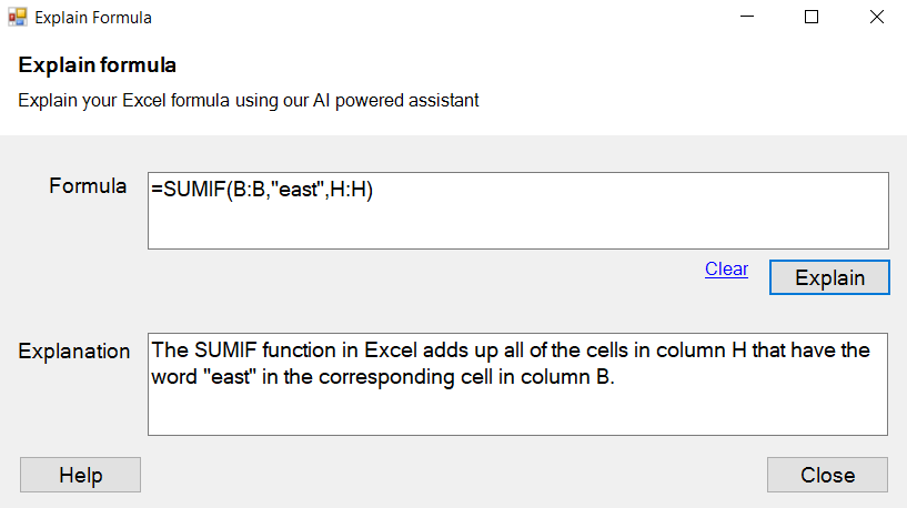 Explain Excel Formula With Ai Excel Formula Explainer Ajelix